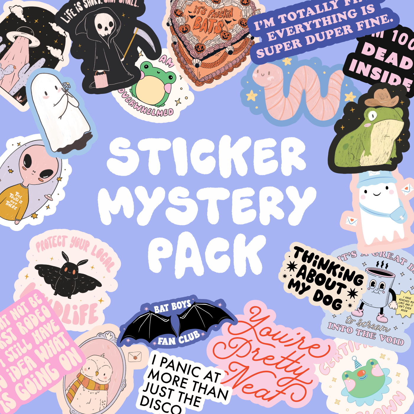 Sticker Mystery Pack Shop Jollie Ollie