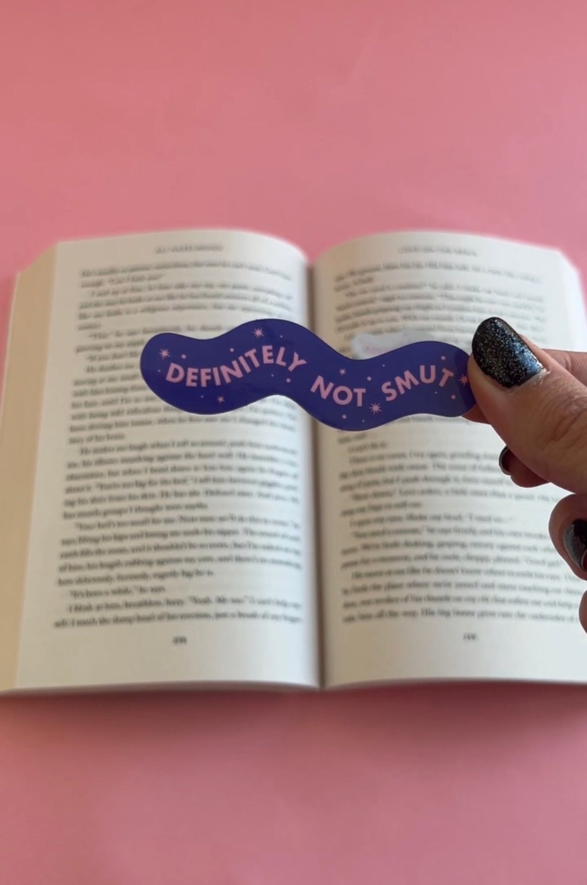 Definitely Not Smut Blue Sticker – Shop Jollie Ollie