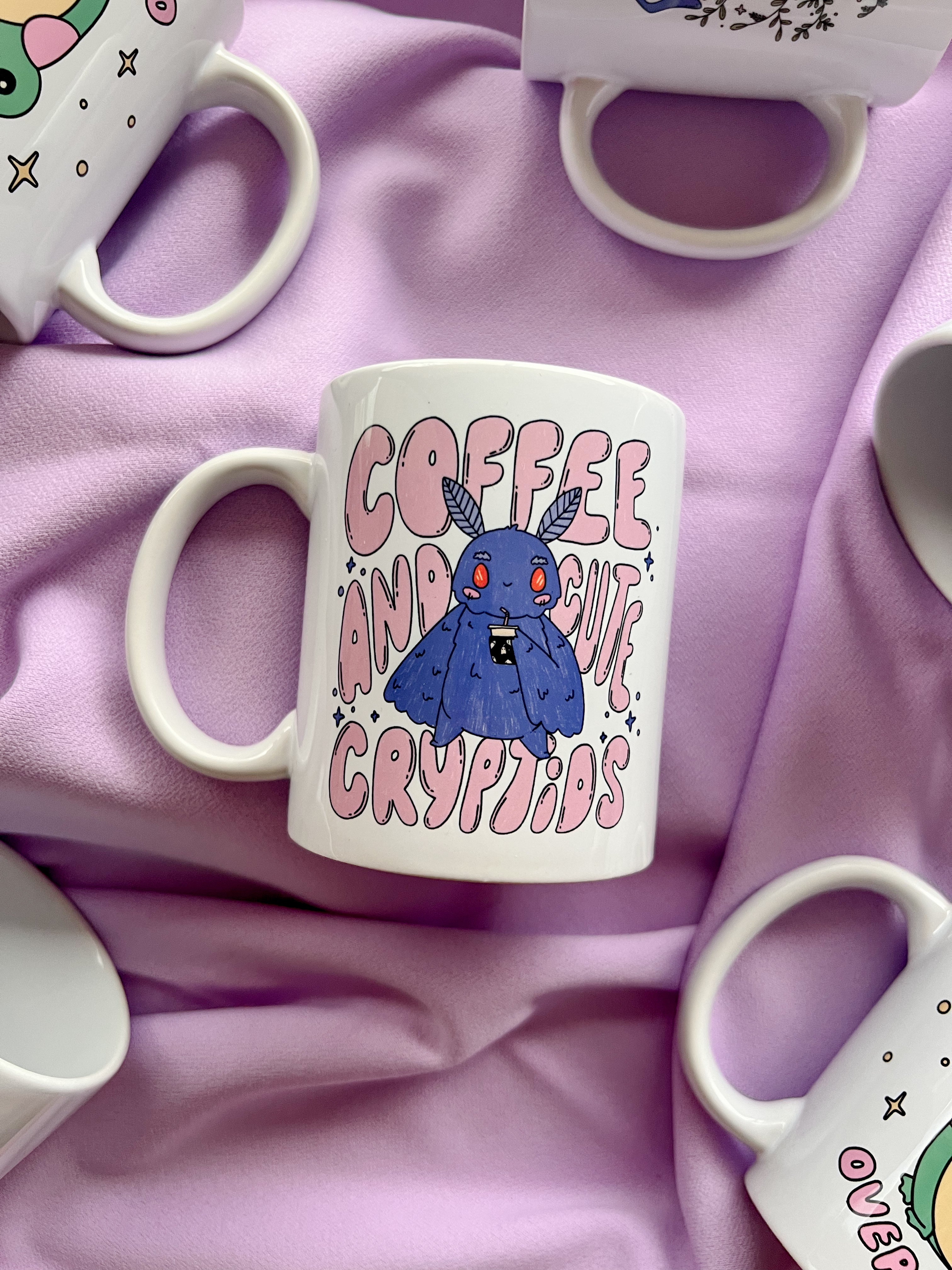 Coffee + Cute Cryptids Mug – Shop Jollie Ollie