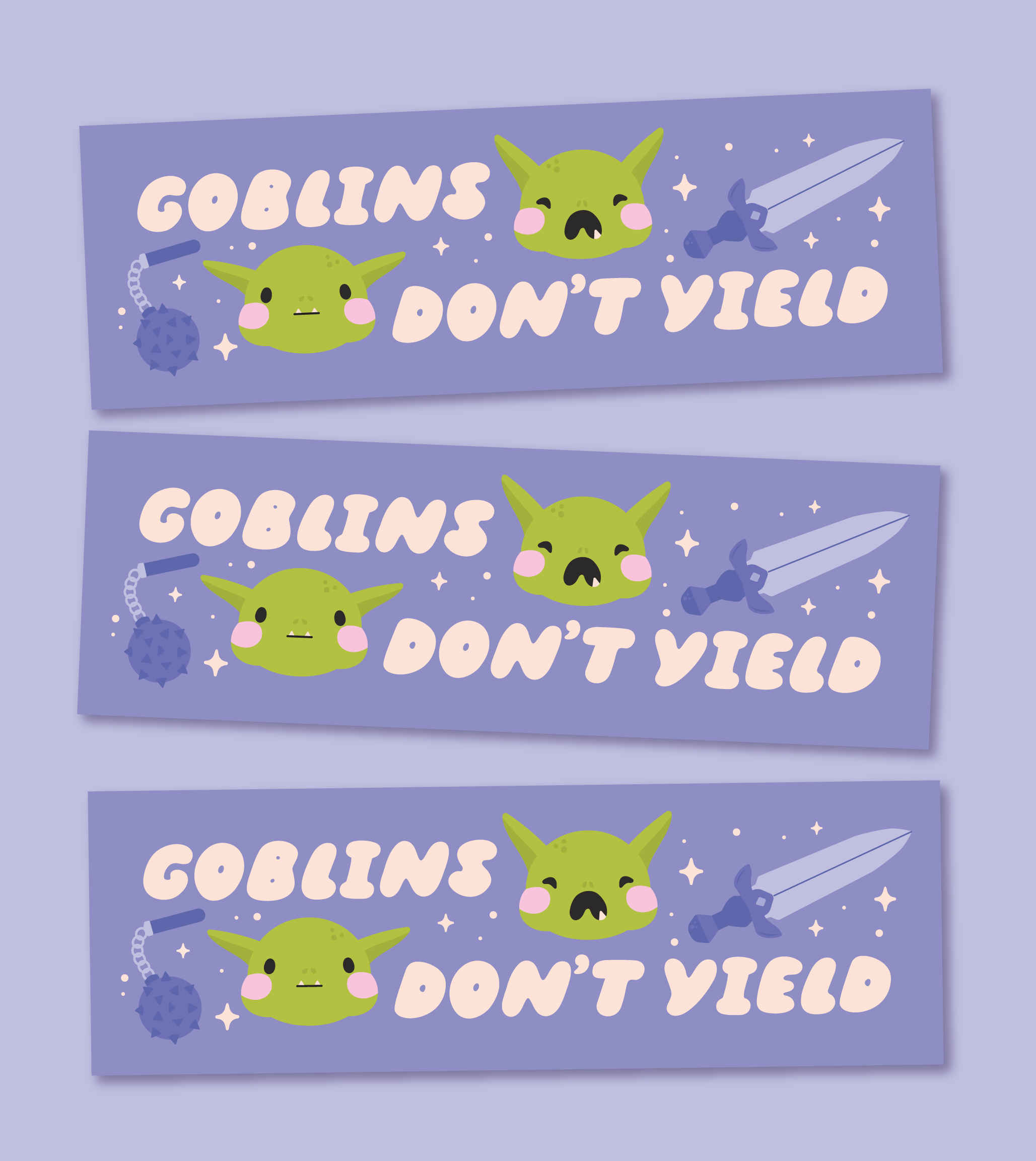 Goblins MAGNETIC Bumper Sticker – Shop Jollie Ollie