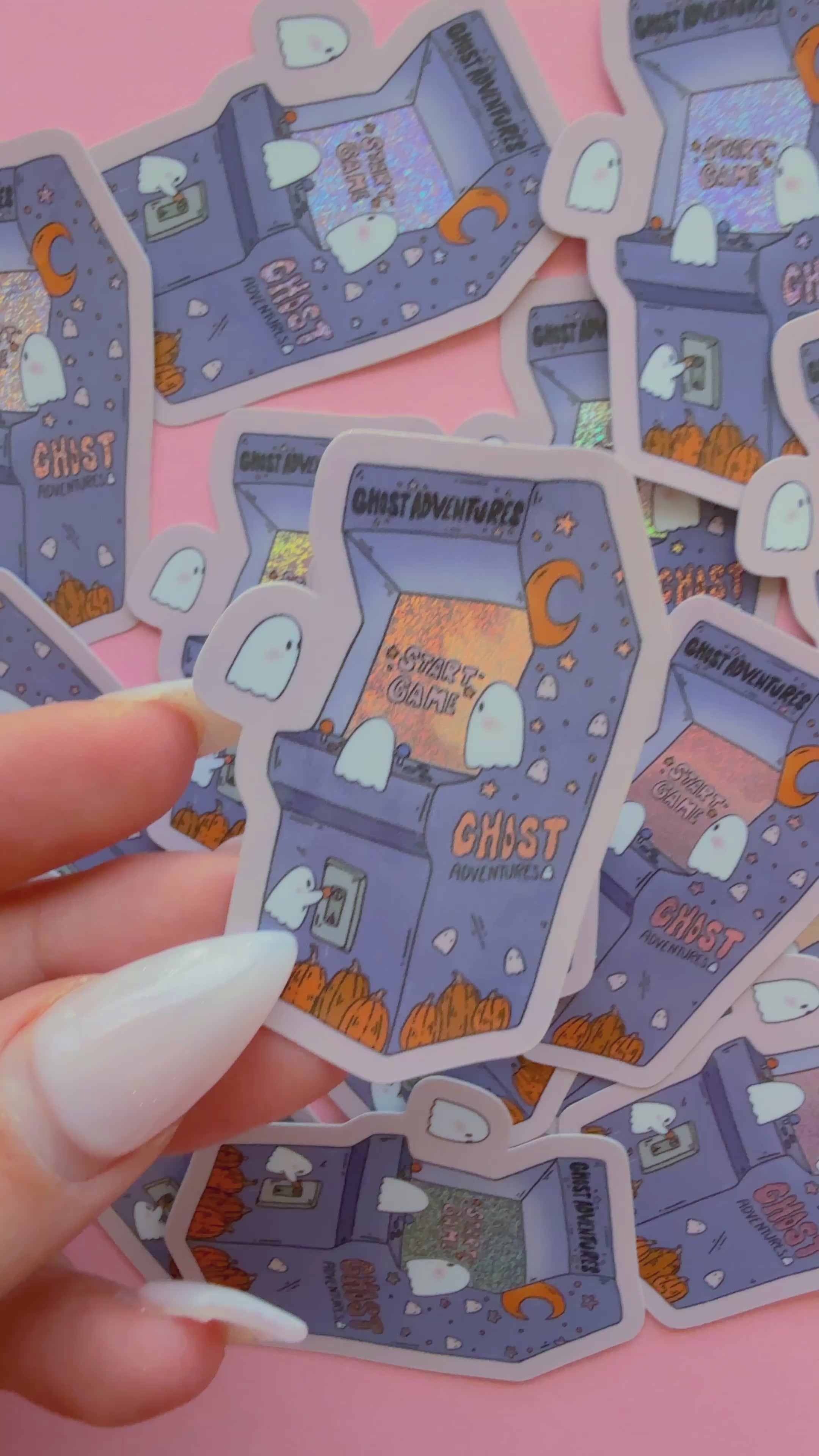 Ghostly Arcade Machine Sticker – Shop Jollie Ollie